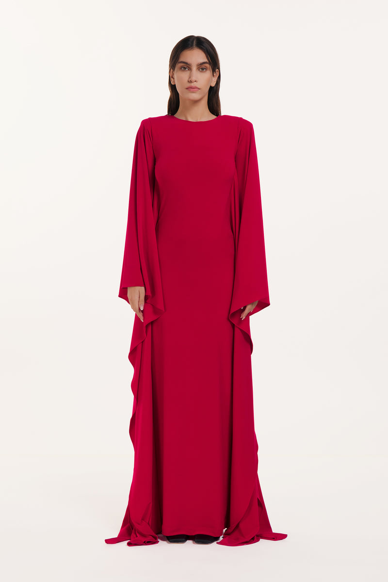 THE MS JONES RED DRESS – ARWÁ THE BRAND